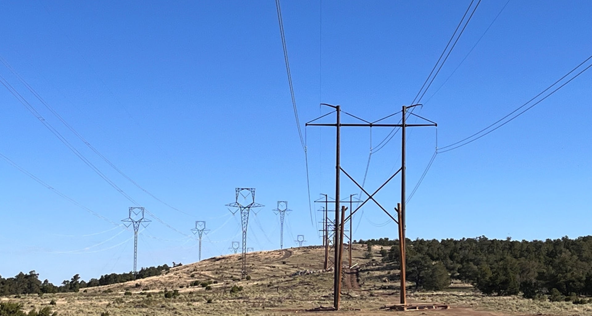 Grid Hardening at Gila National Forest with Steel 345 kV H Poles